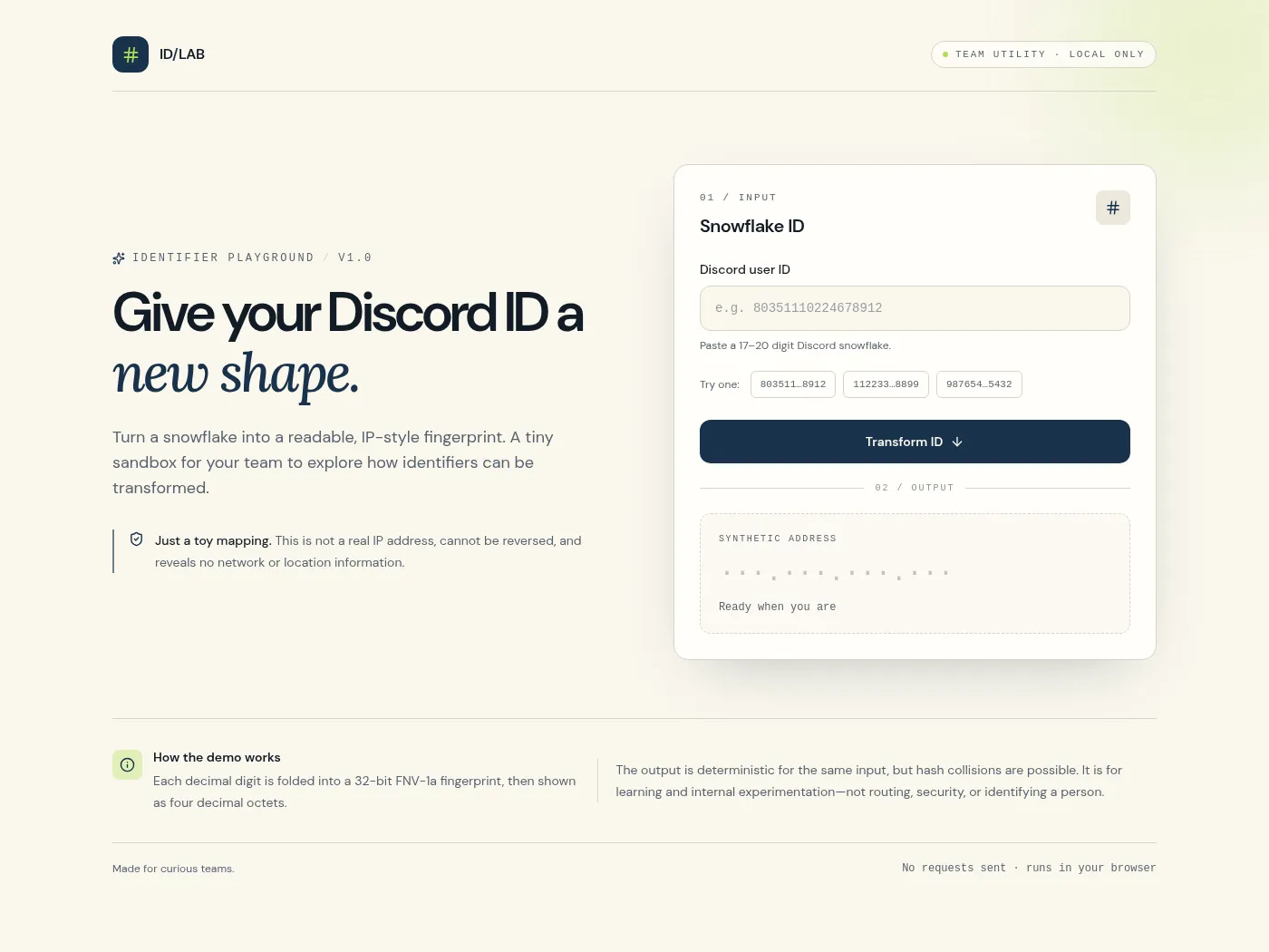 Discord ID Transformer