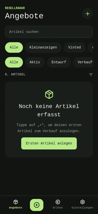 ResellRadar Mobile
