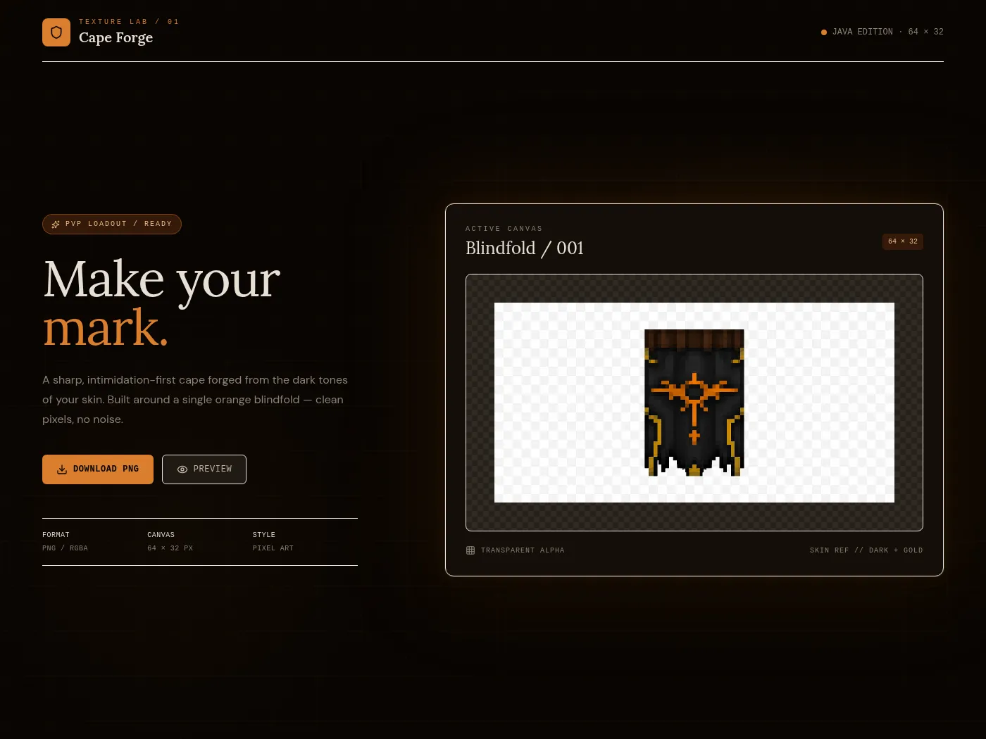 PvP Cape Designer