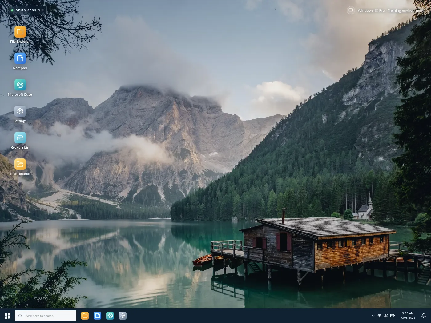 Win10 Web Emulator