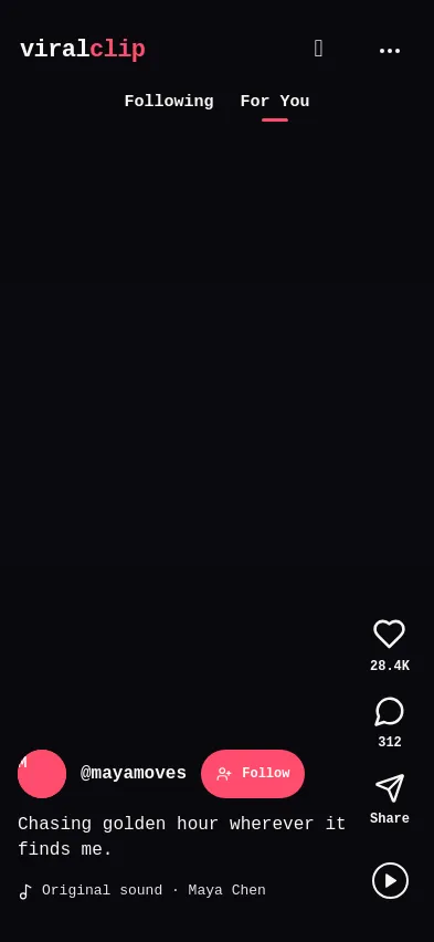 ViralClip Mobile