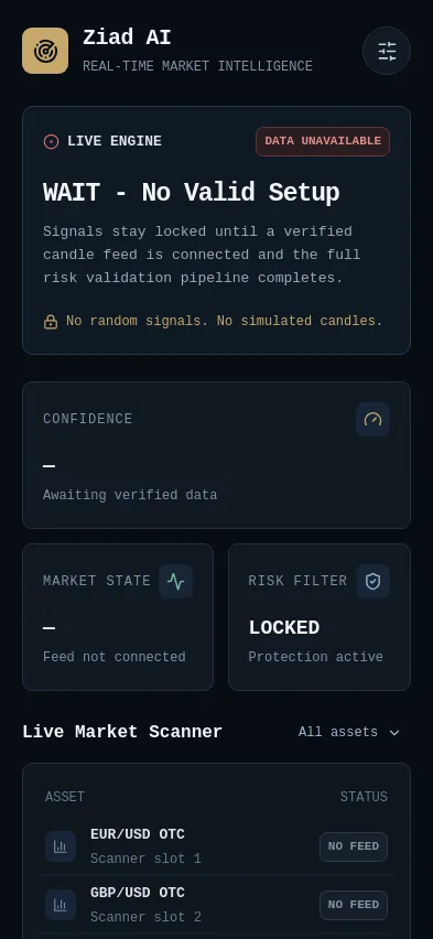 Ziad AI Trading Platform
