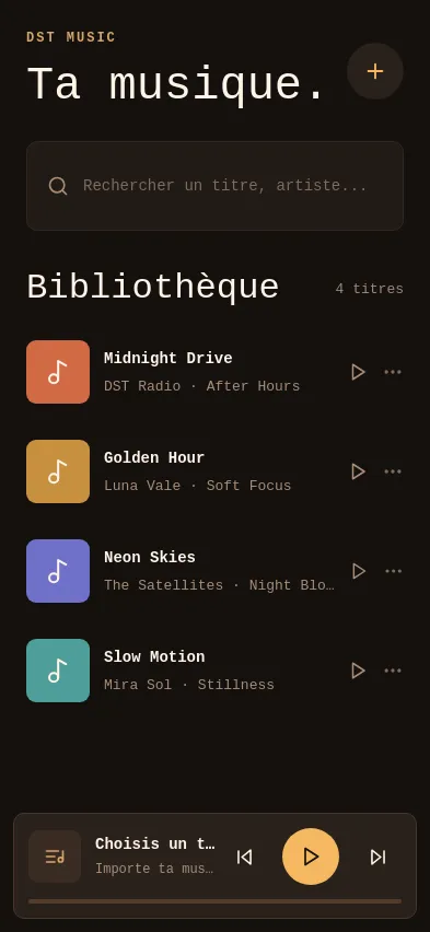 DST Music Player