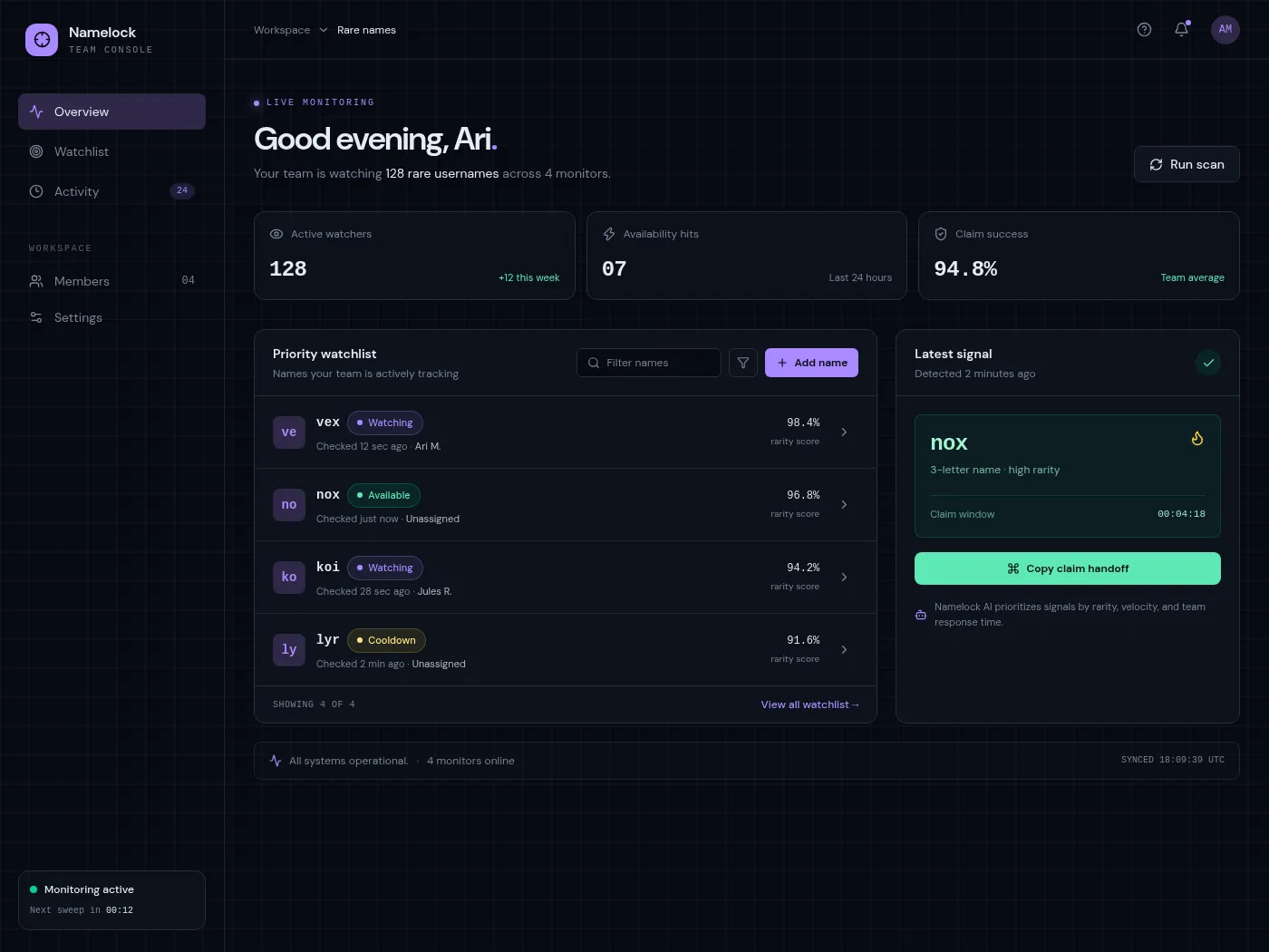 Discord Name Sniper