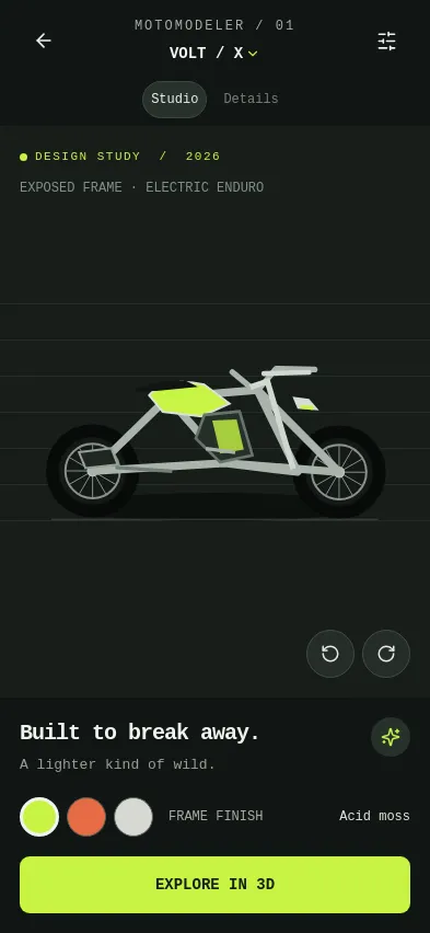 MotoModeler 3D Viewer