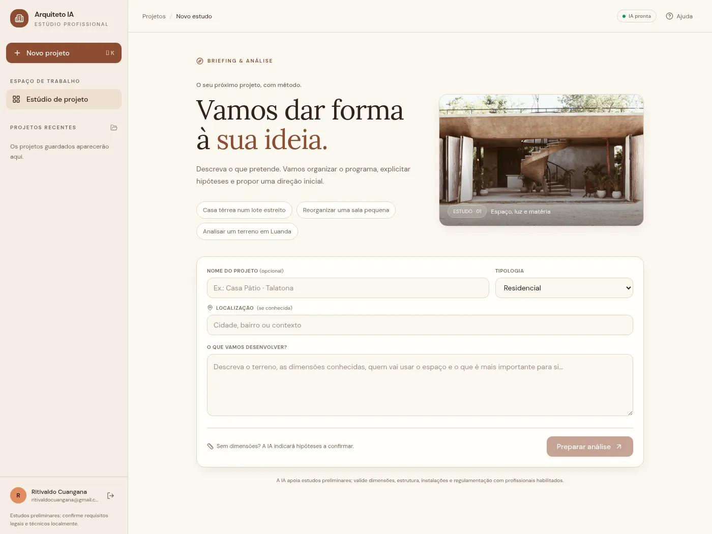 Arquiteto IA Pro Suite