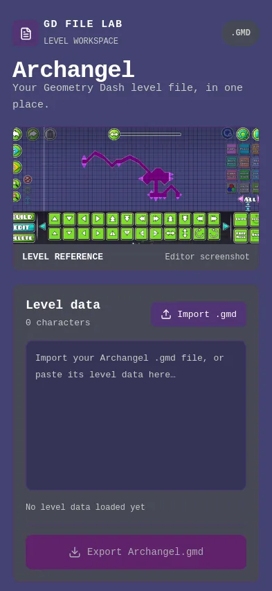 Dash Archangel File Helper