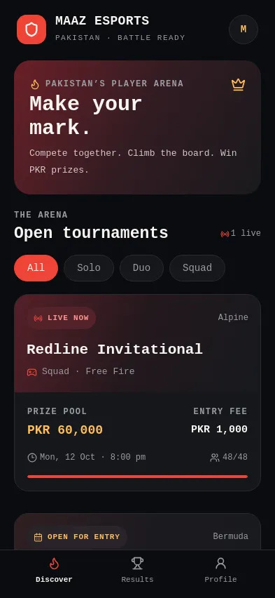 Maaz Esports Manager