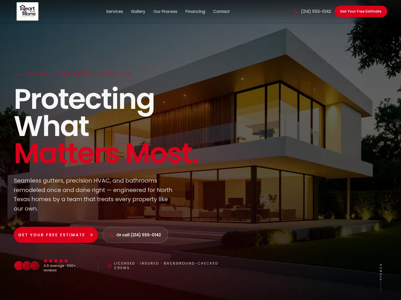 Heart of the Home Luxury Site