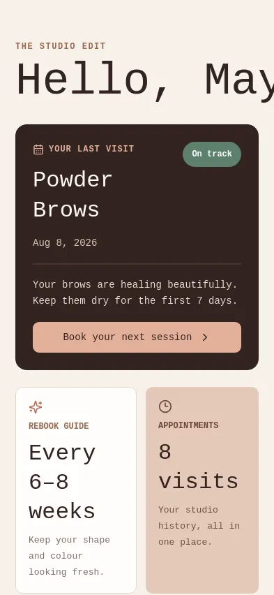 PMU Artist Client Hub