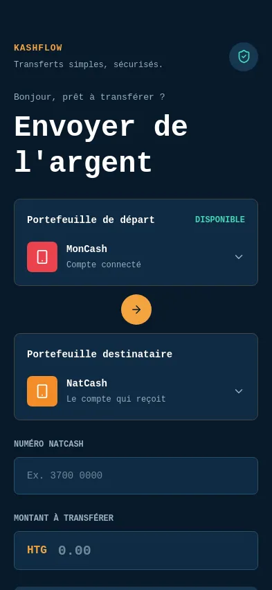 MonCash To NatCash Transfer