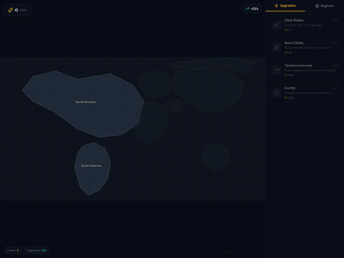 Clicker Map Simulator