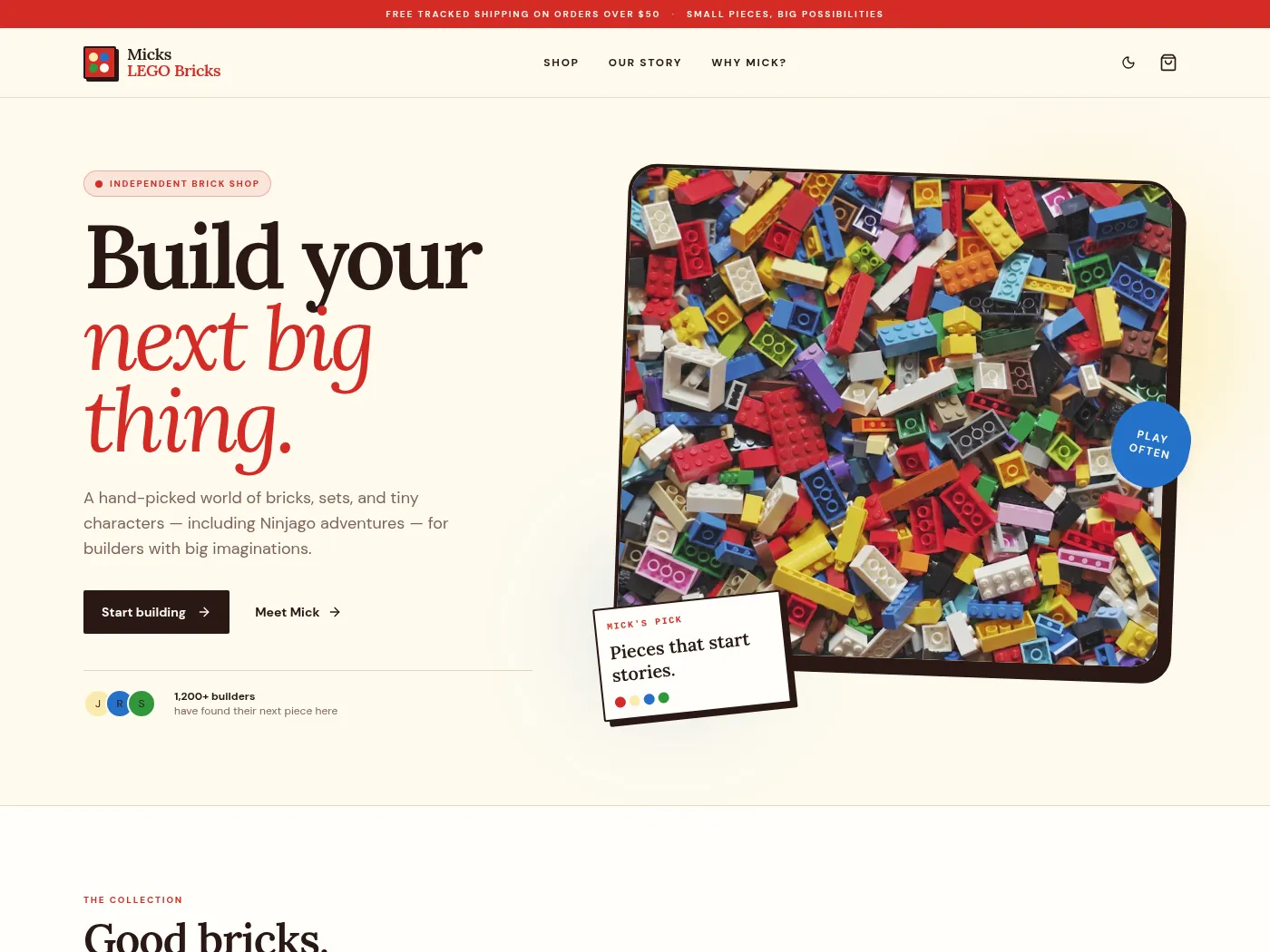 Micks LEGO Bricks Shop