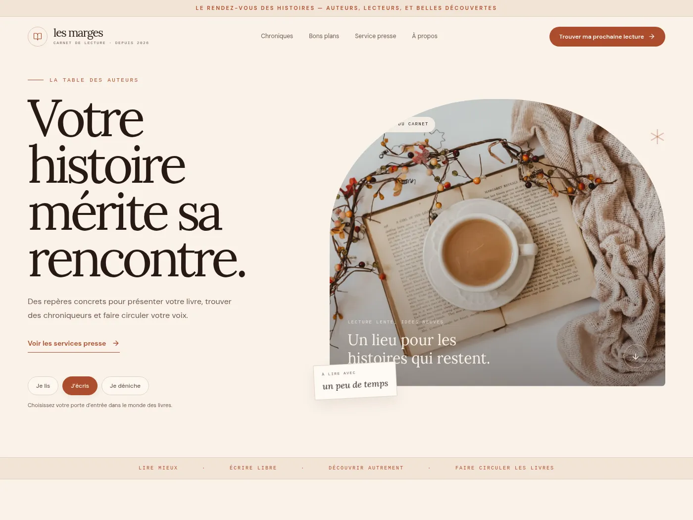 Terracotta Blogger Hub