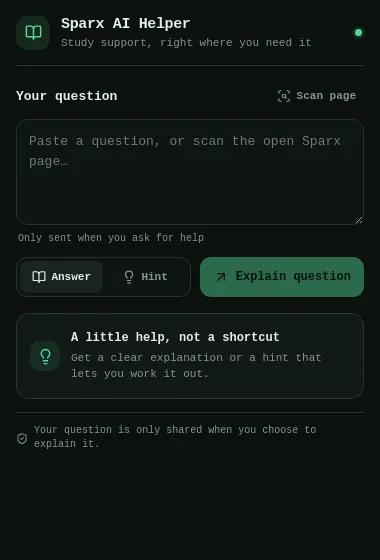 Sparx AI Helper