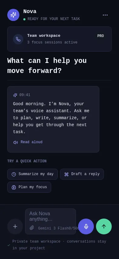 Gemini AI Voice Assistant