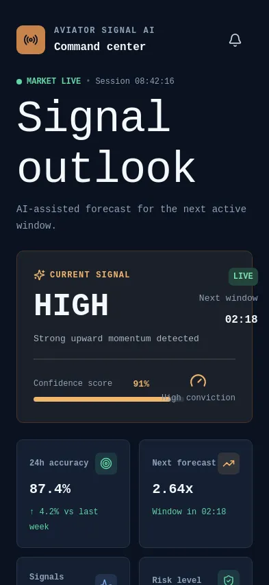 Aviator Signal AI