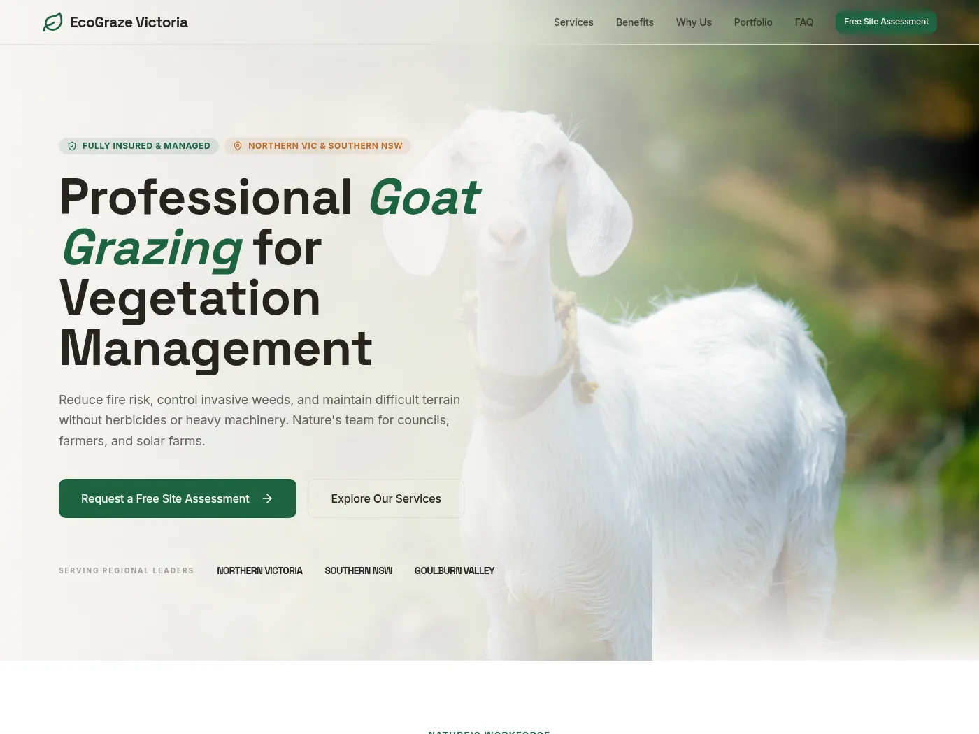 EcoGraze Victoria Website