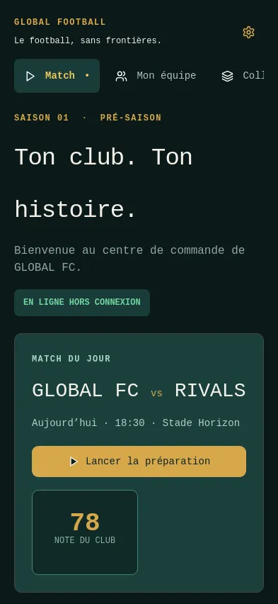 Global Football Manager