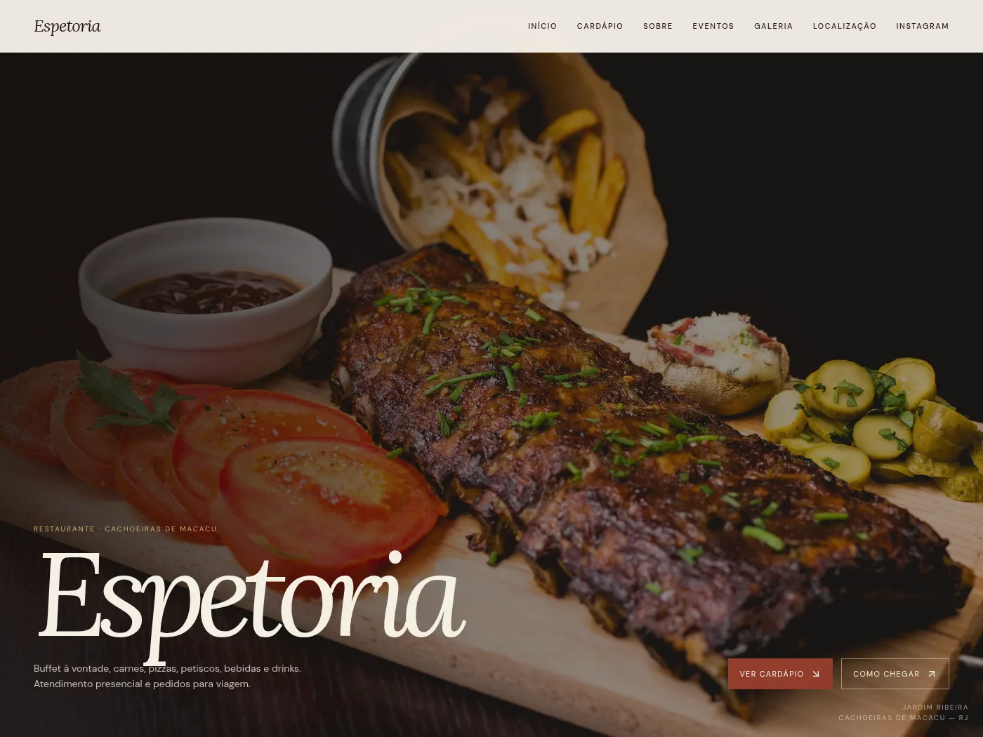 Espetoria Premium Site
