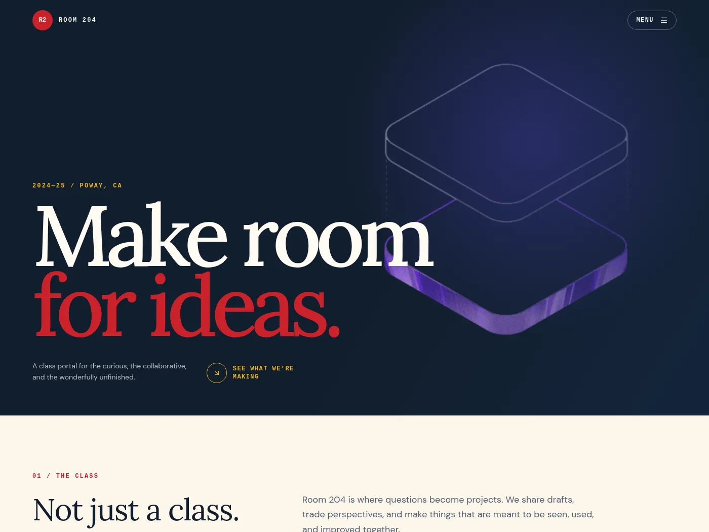Class Portal Website