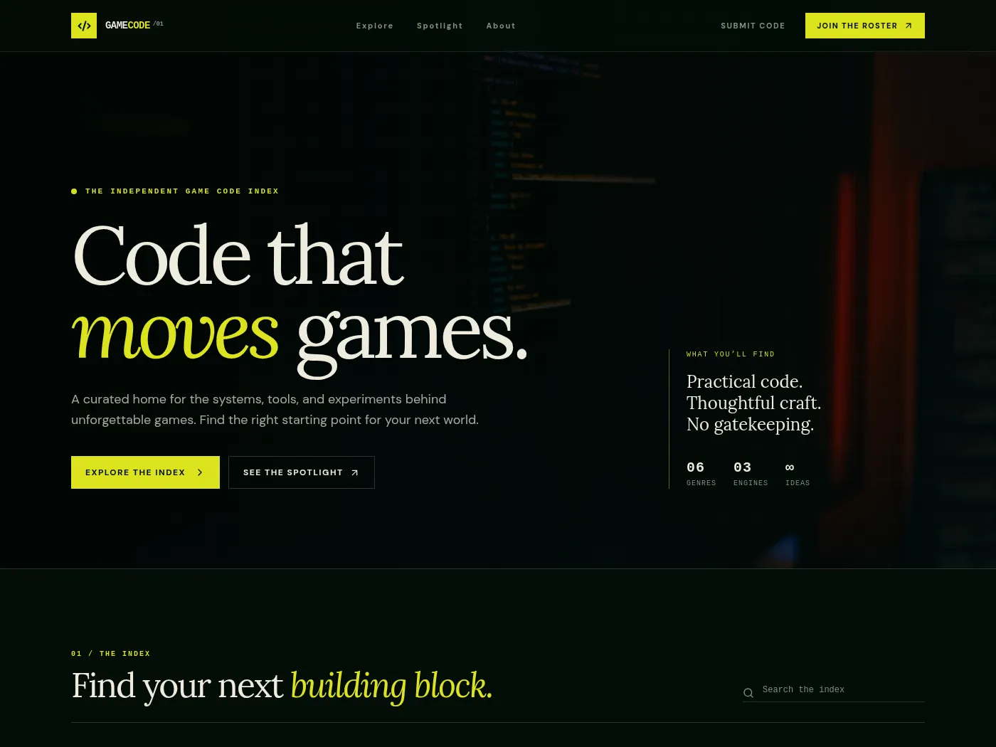 GameCode Showcase