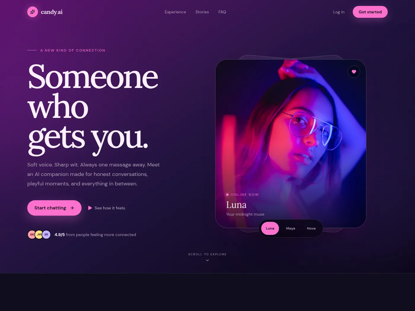 Candy AI Web Replica