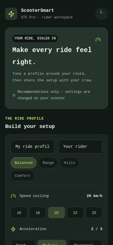 ScooterSmart AI App