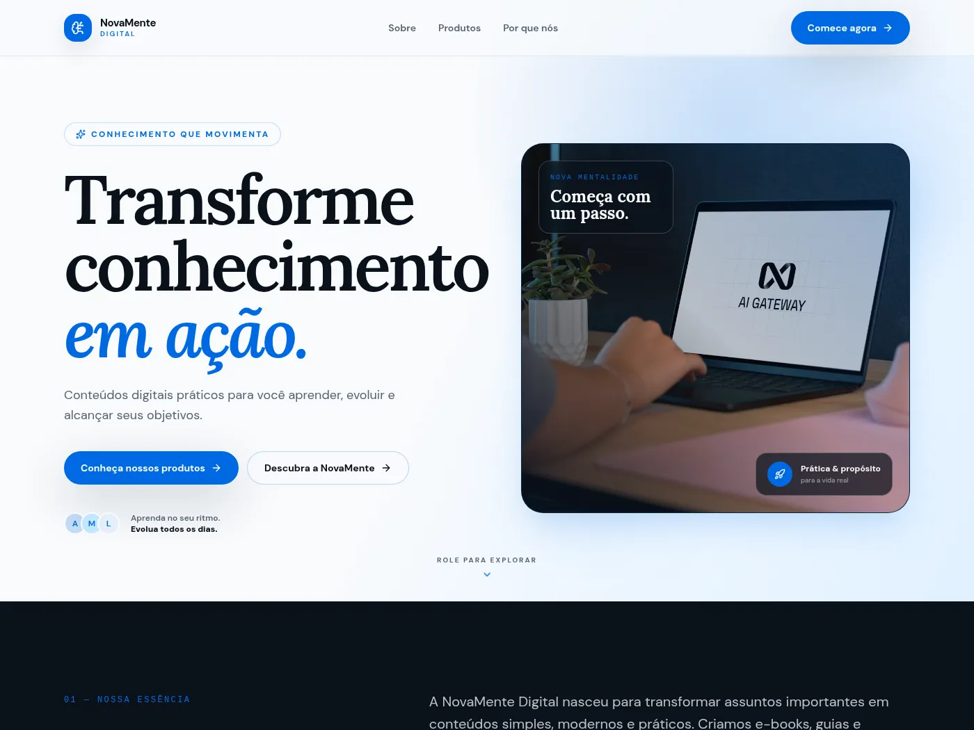 NovaMente Digital Site