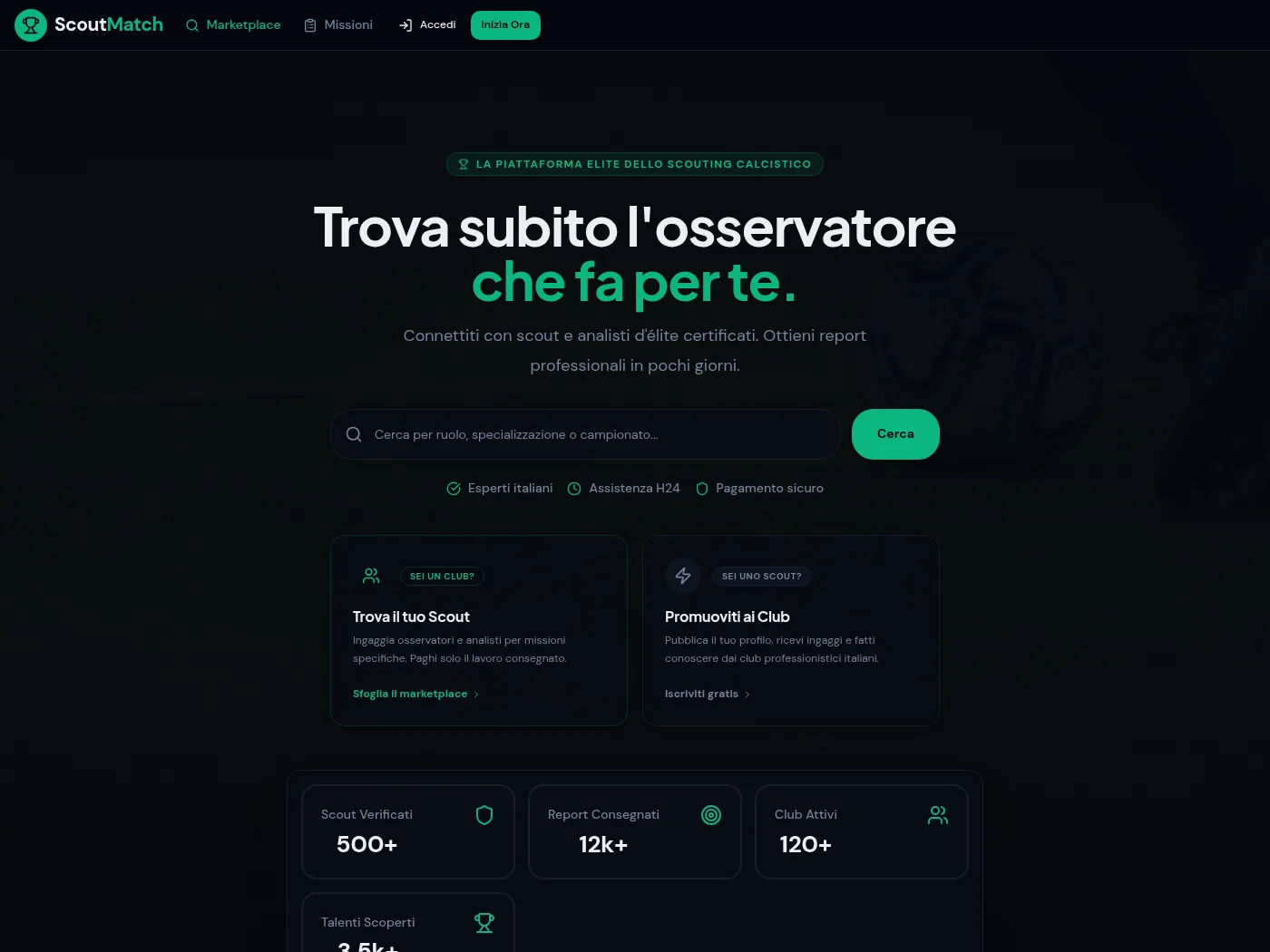 ScoutMatch Platform