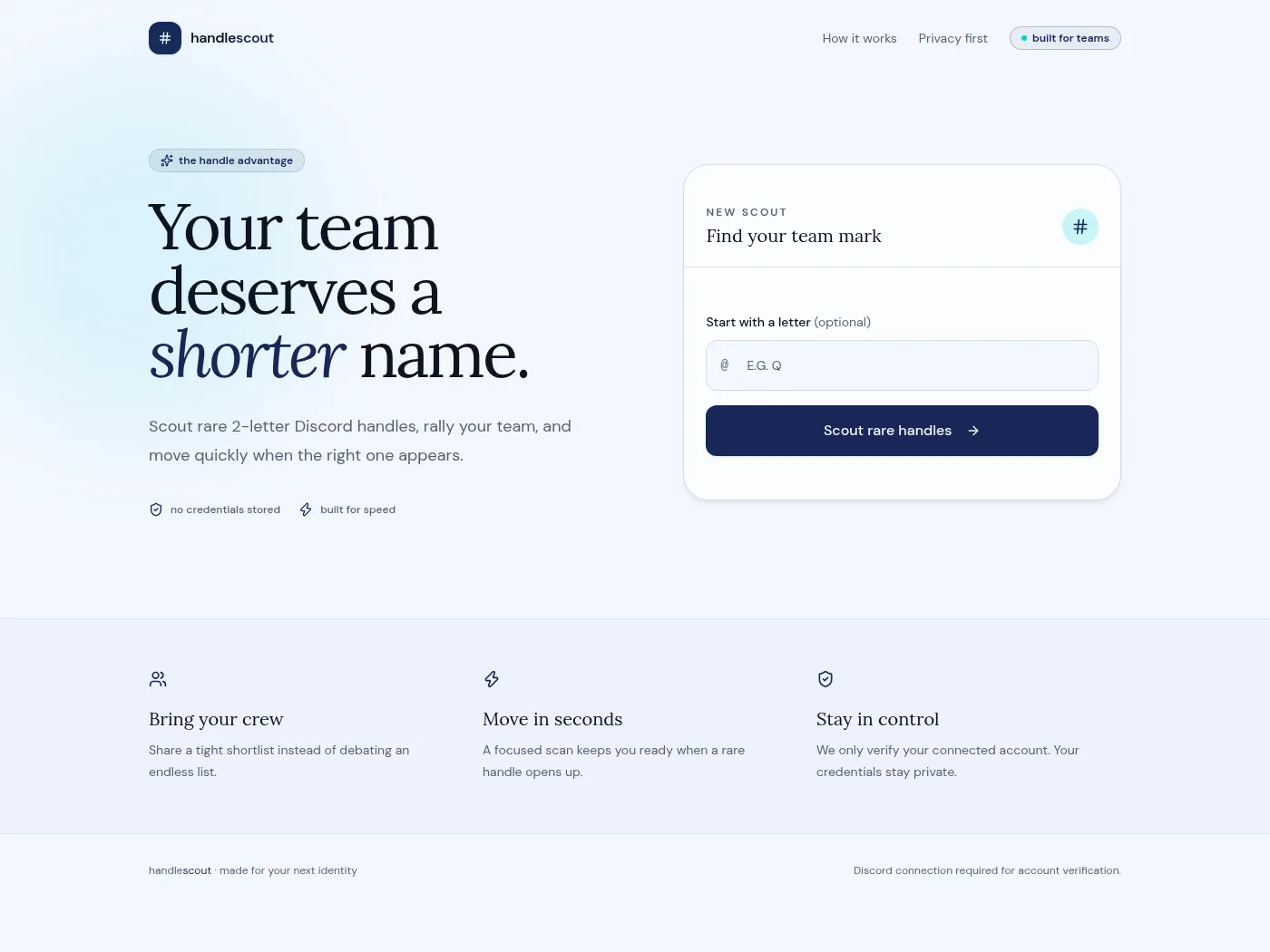 Discord Handle Checker