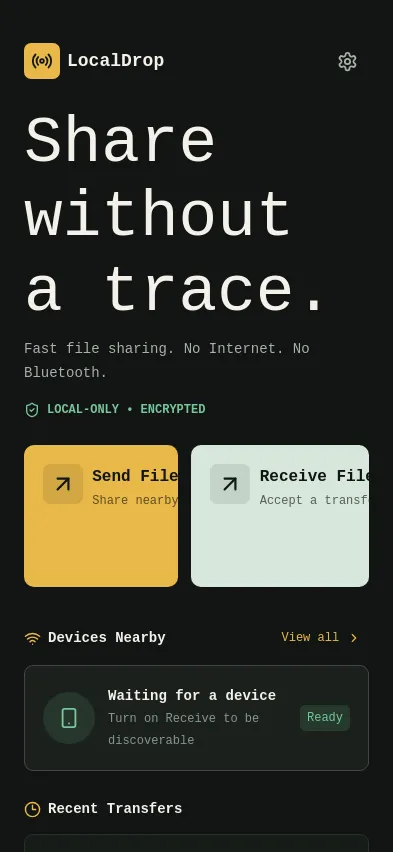 LocalDrop File Transfer