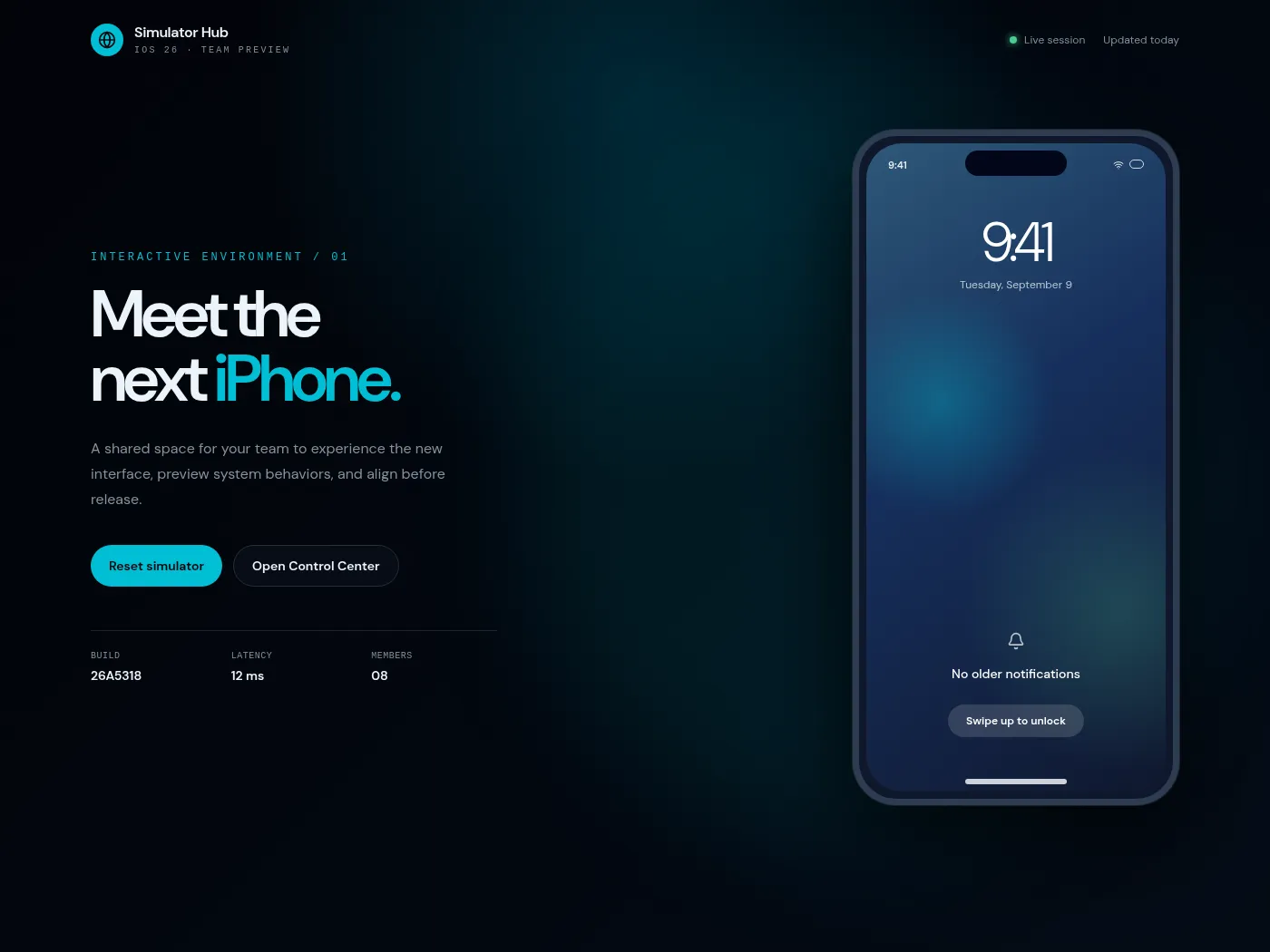 iOS 26 Simulator Hub