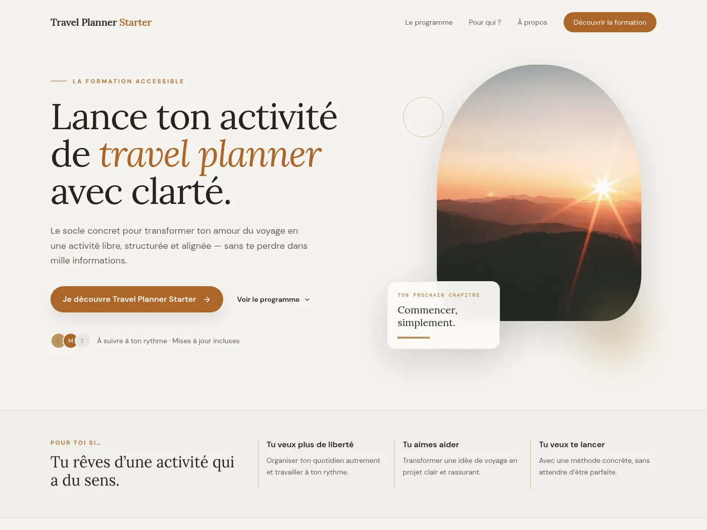 Travel Planner Academy