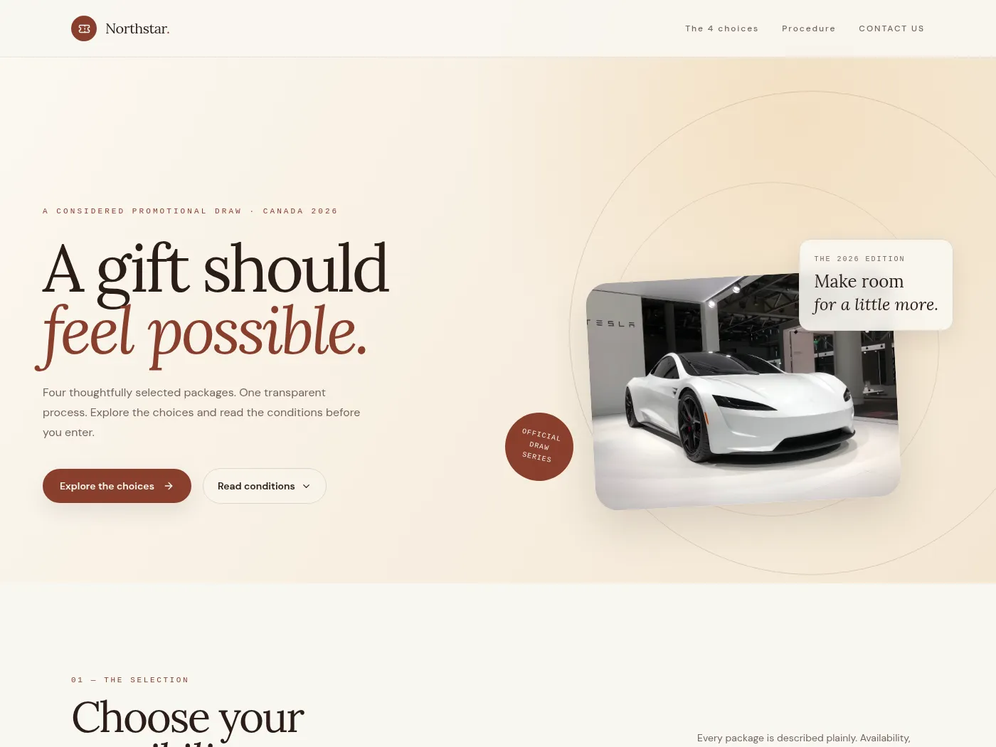 Luxury Gift Showcase
