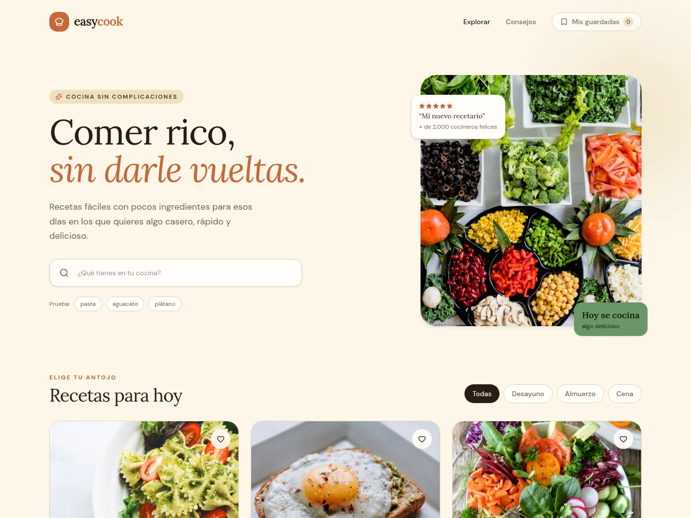 EasyCook Recipes App