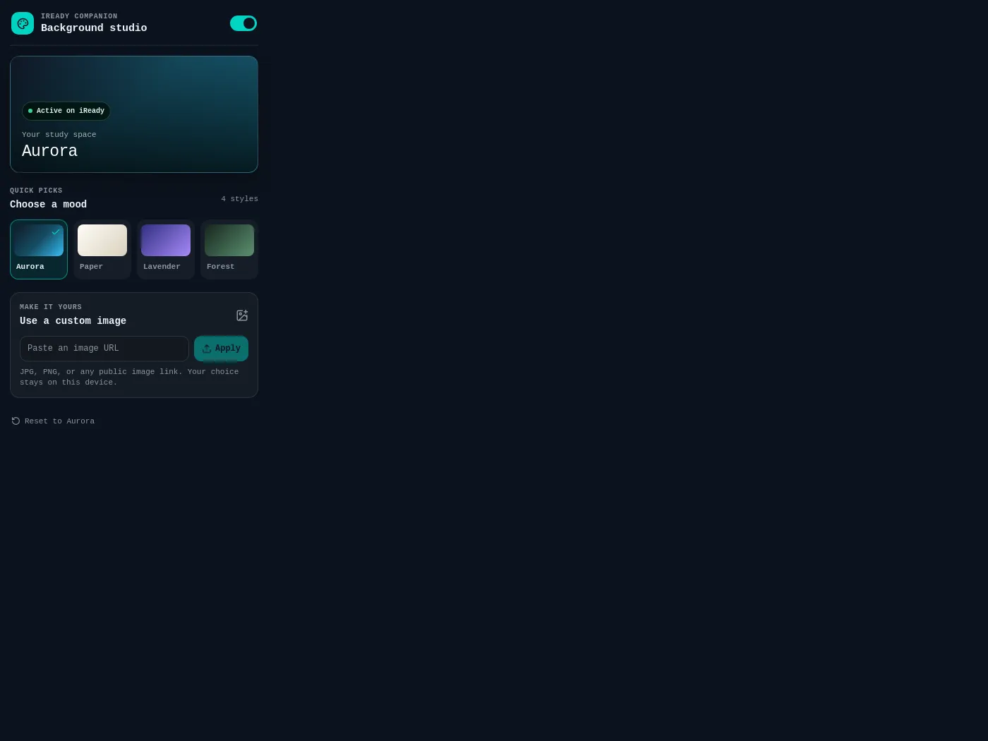 iReady Background Changer