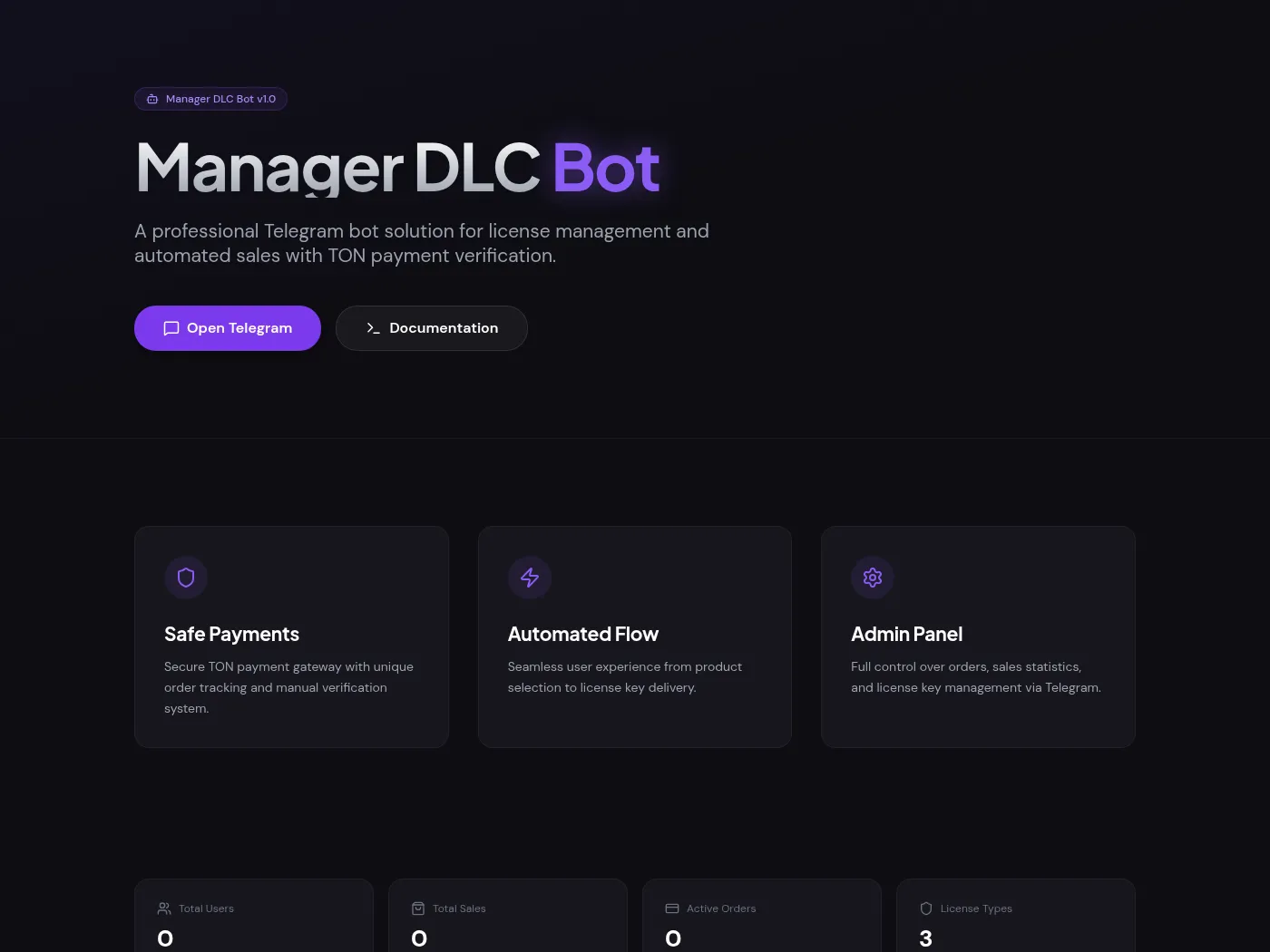 Manager DLC Bot