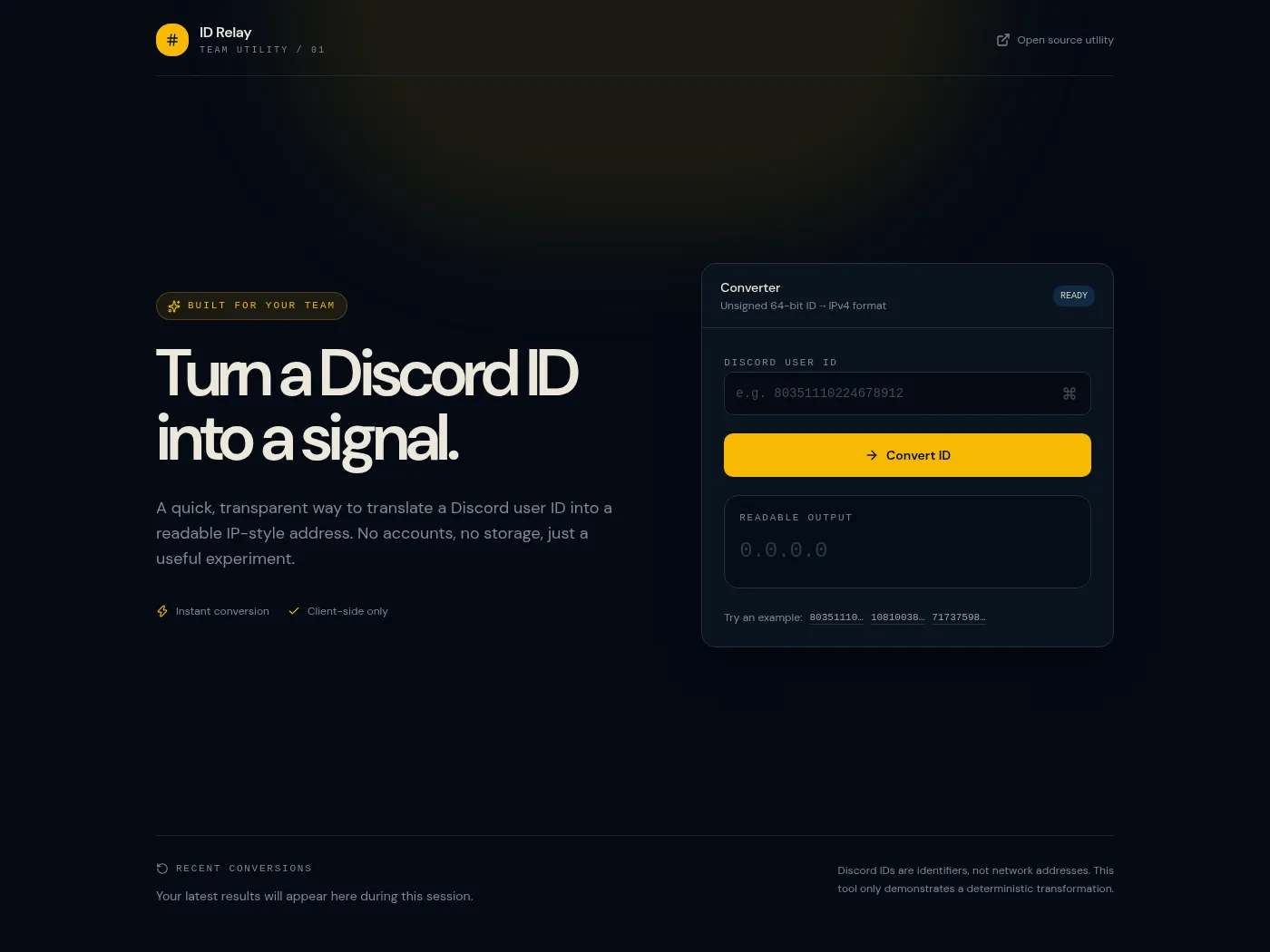 Discord ID Converter