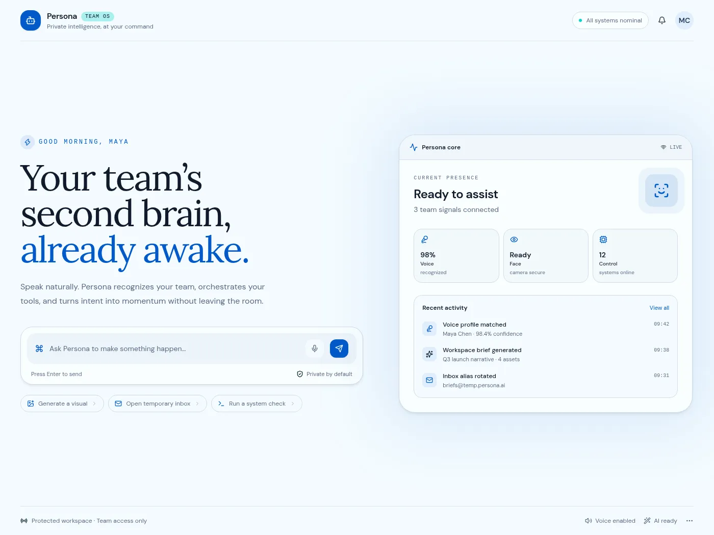Persona AI Assistant