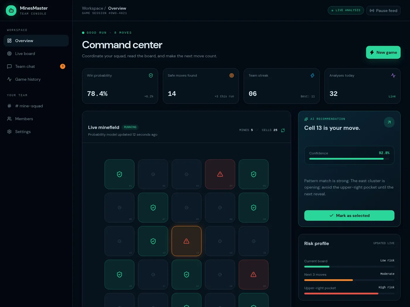 MinesMaster Discord Bot
