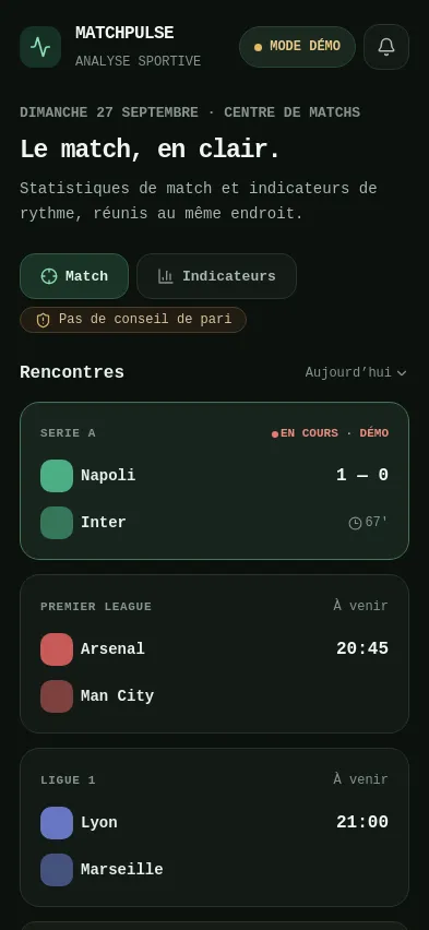 Match & Trading AI Analyzer