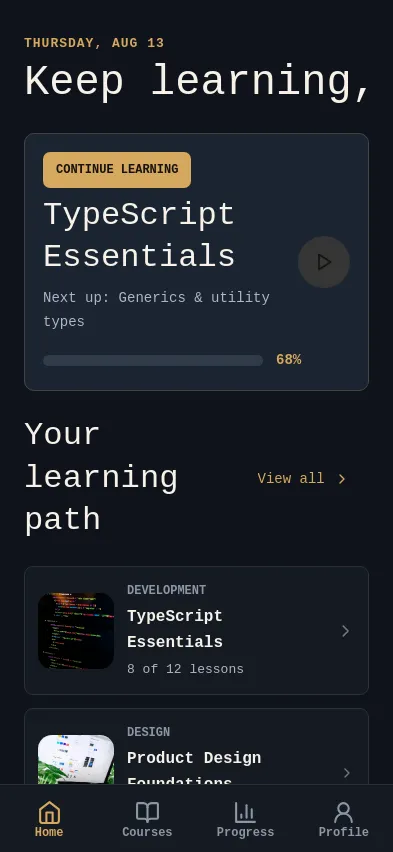 TLMS Full-Stack Platform