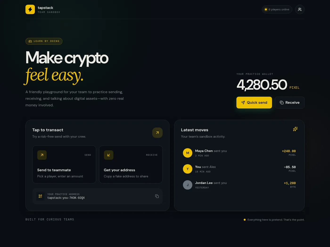 Crypto Wallet Playground