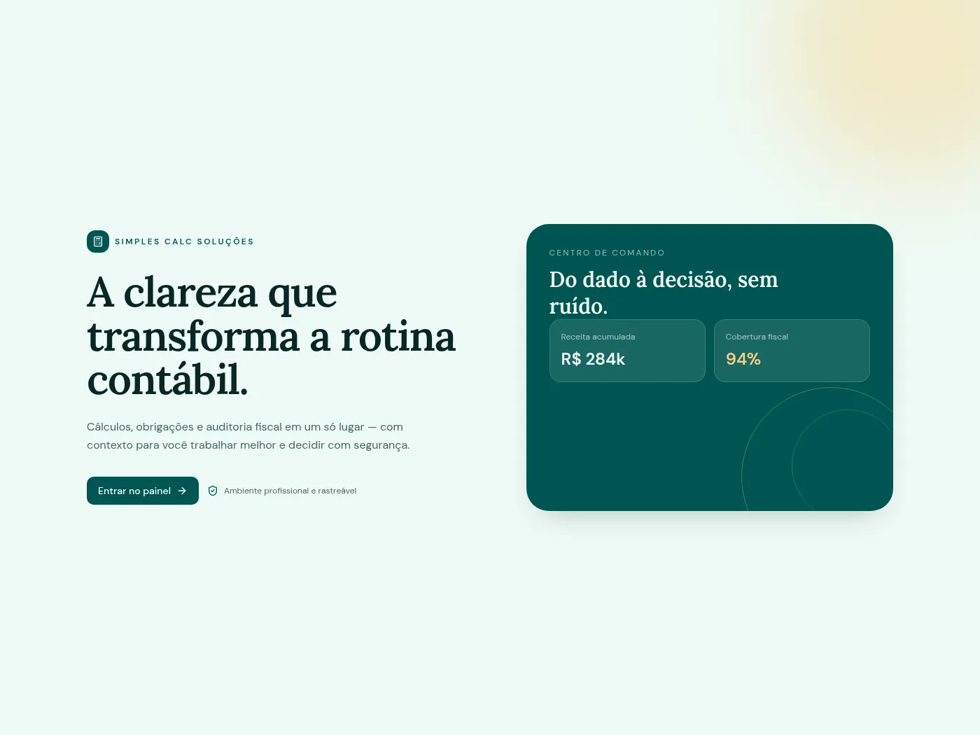 SimplesCalc Contábil Platform