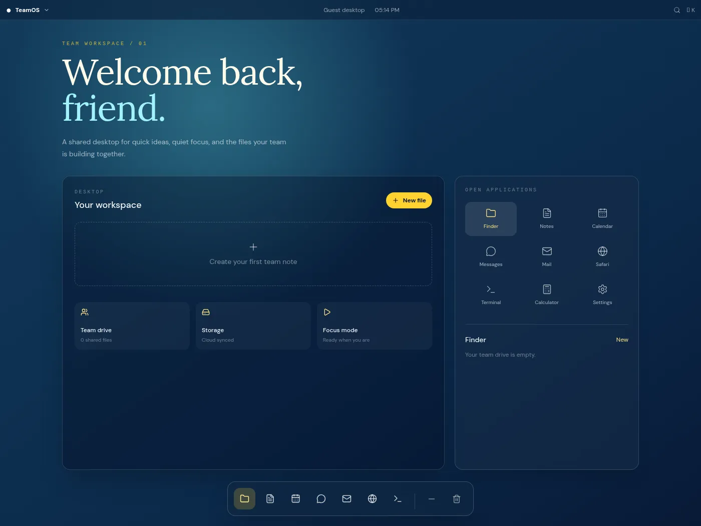 Mac OS Web Simulator