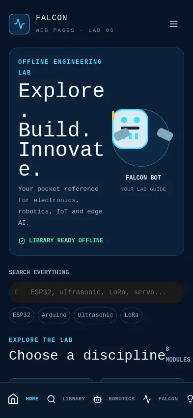 Falcon Web Pages Lab