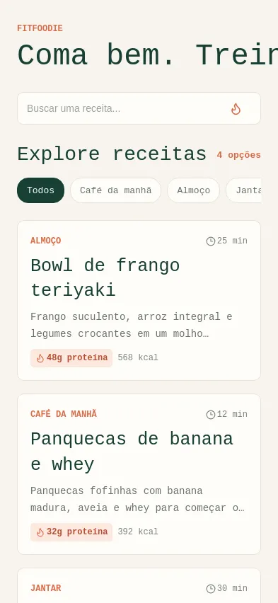FitFoodie App