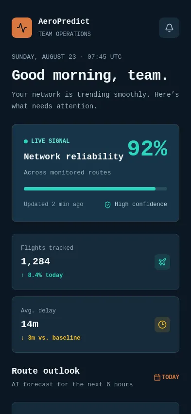 AeroPredict AI