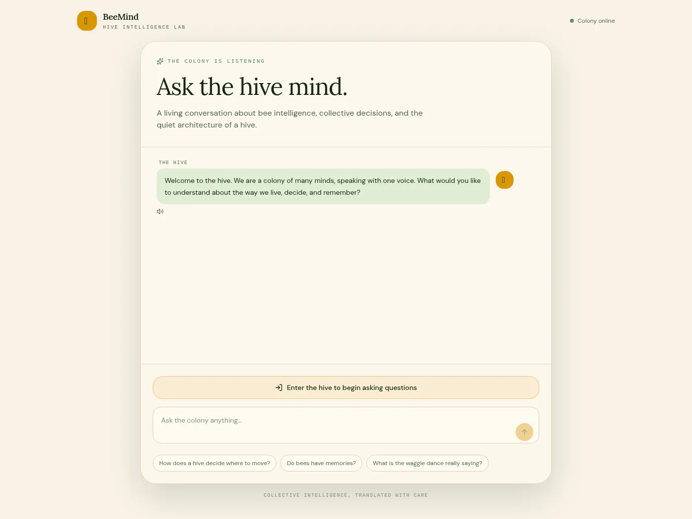 BeeMind AI